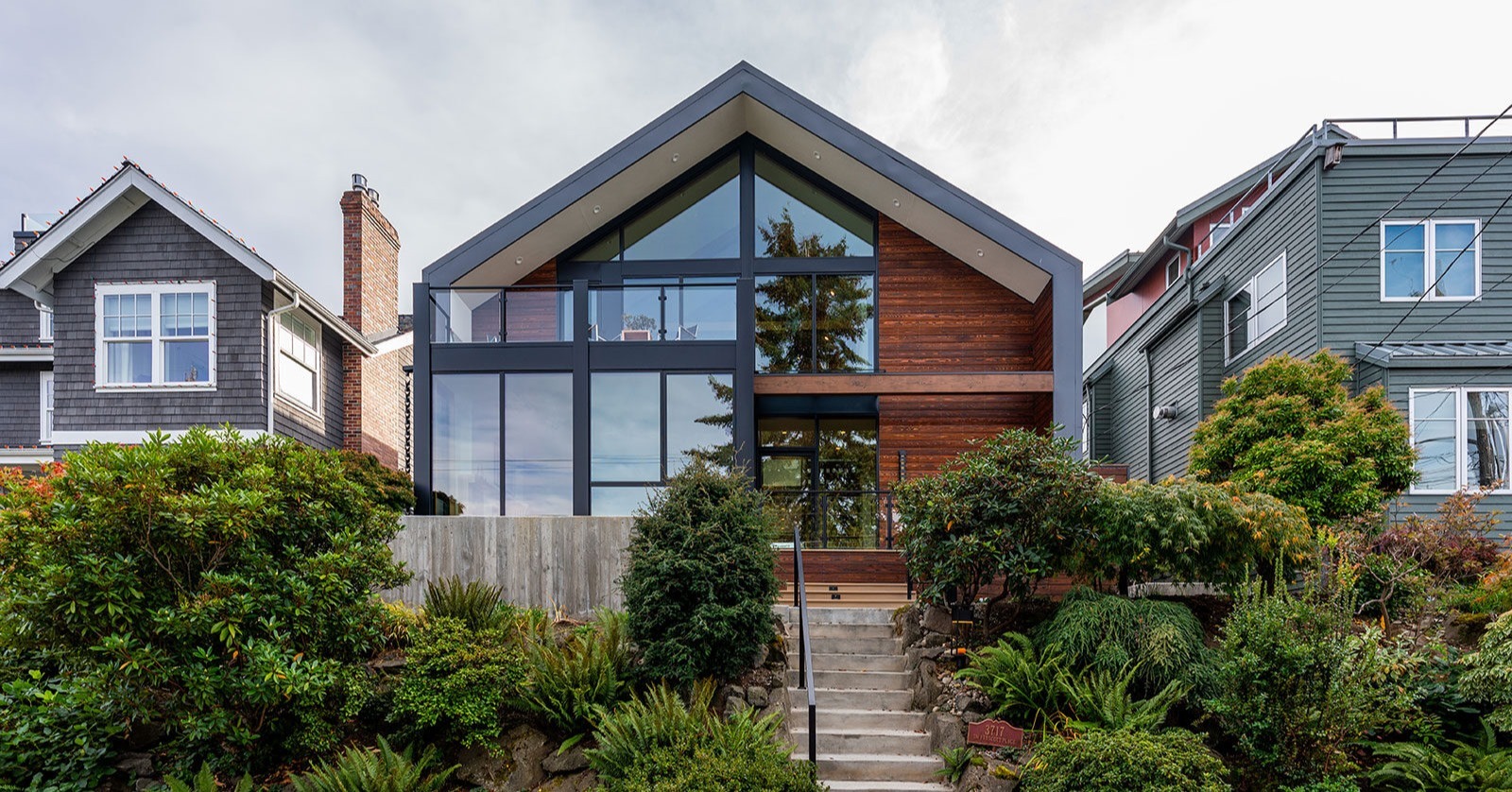 Views of the Sound and City | Seattle Custom Home | Better Builders